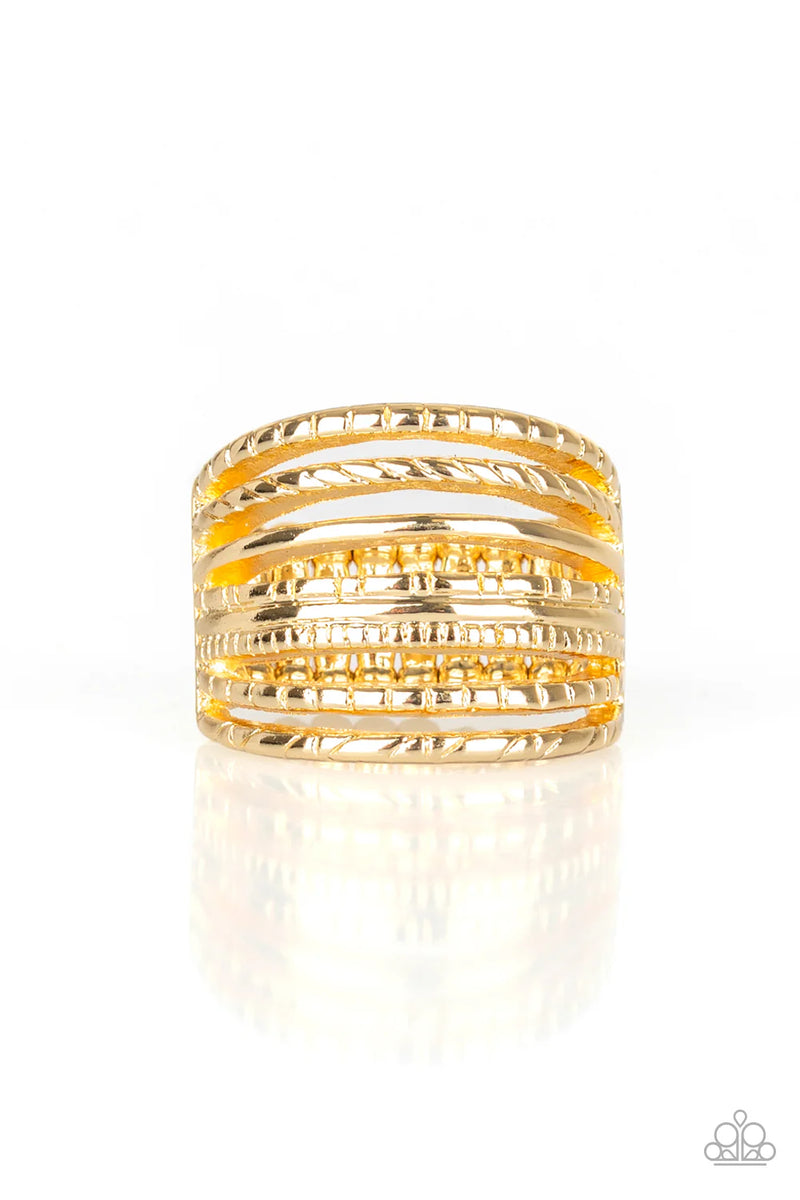 Basic Maverick - Gold Ring – Alloftheblings